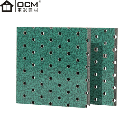Wood Recording Studio Theater Baffle Perforated Board Sound-Absorbing ...