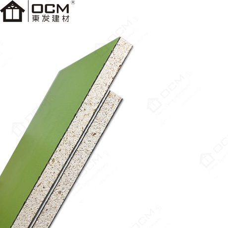 OCM Melamine HPL Fireproof Decorative Wall Board MGO Laminated ...
